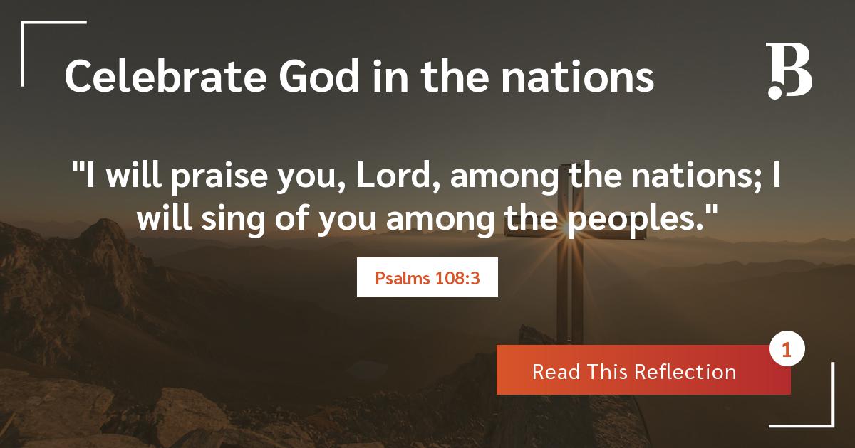 Celebrate God in the nations